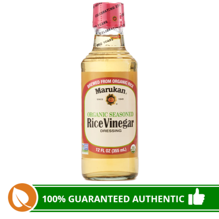 Marukan Organic Seasoned Rice Vinegar 355mL | Lazada PH