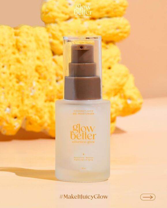 Glow Better Coconut Juice Gel Moisturizer | Lazada Indonesia