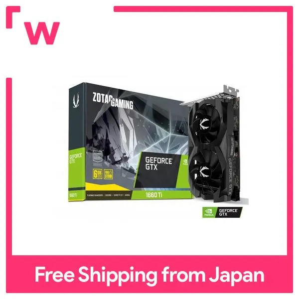 ZOTAC GAMING GeForce GTX 1660 Ti 6GB GDDR6 graphics board VD6900 ...