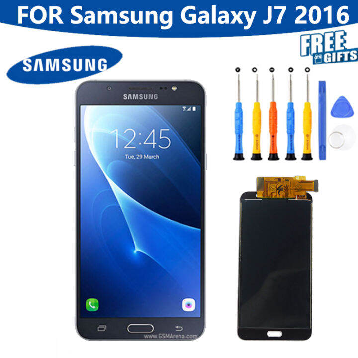 SuperScreen 5.5'' OLED LCD For Samsung Galaxy J7 2016 LCD J710 J710F J710M J710G LCD Display ...