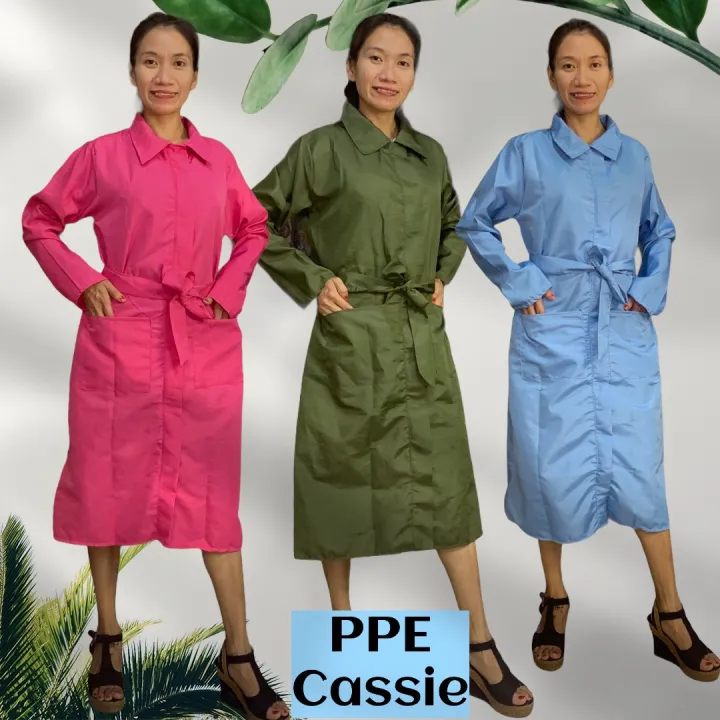 Fashion PPE suit Cassie lab coat Doctors coat labgown microfiber ...