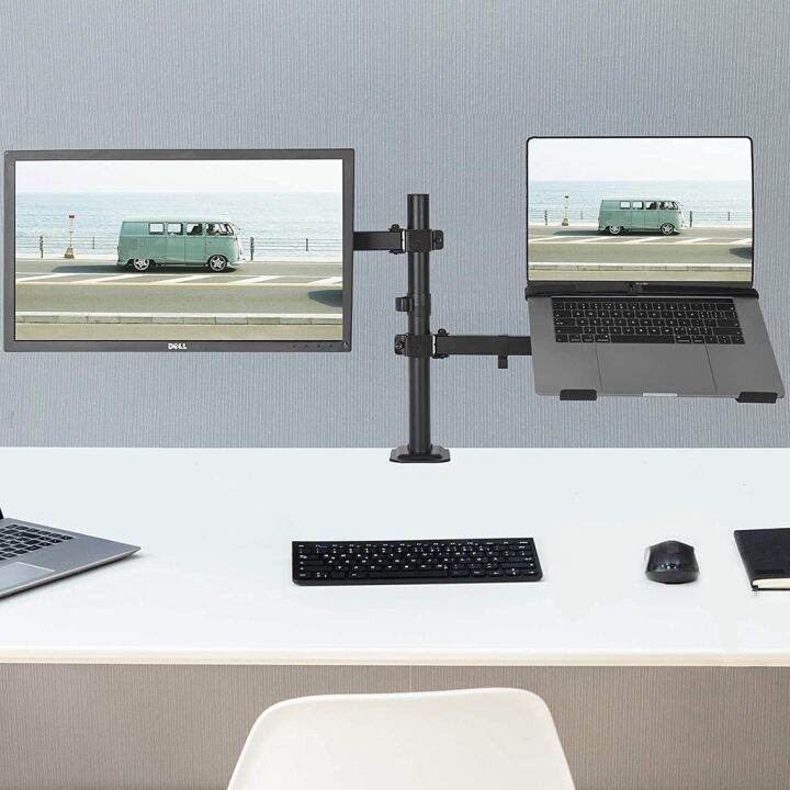 Monitor and Laptop Monitor Mount Monitor Arm Stand 2 Full Motion ...