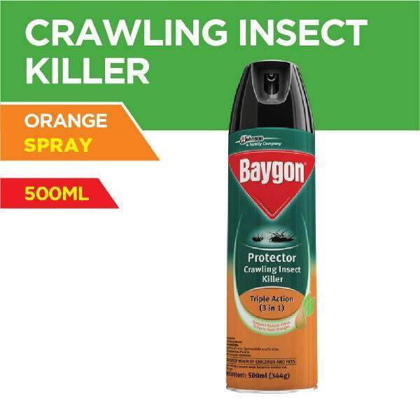 Baygon Protector Crawling Insect Killer 500Ml | Lazada PH