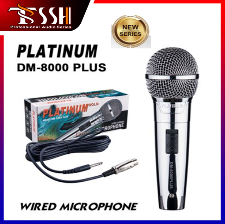 New Product DM-8000 Plus Professional Hyper-Cardioid Dynamic Gold ...