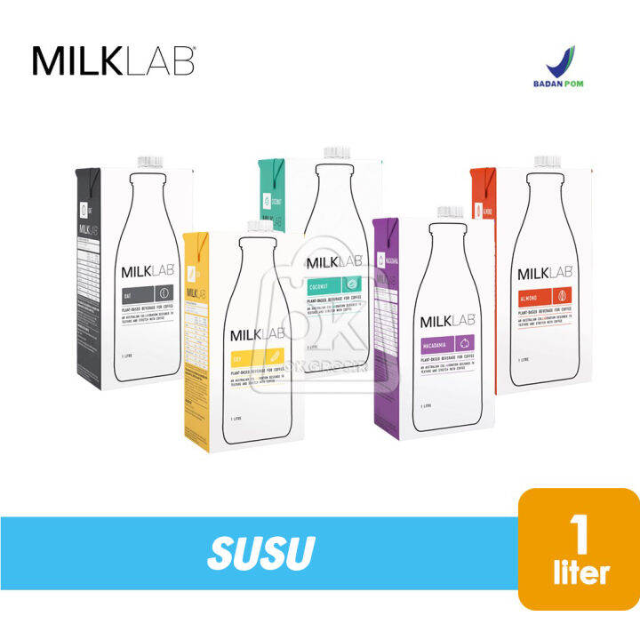 (1 Liter) MilkLAB Milk Lab Plant Based Susu UHT | Lazada Indonesia