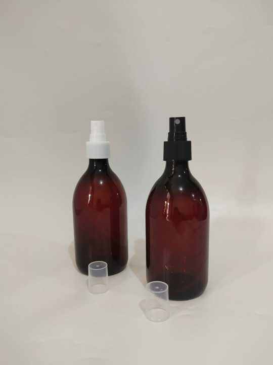 BOTOL 300ML AMBER SCARLETT SPRAY HITAM PUTIH N24 / BOTOL SCARLETT AMBER ...
