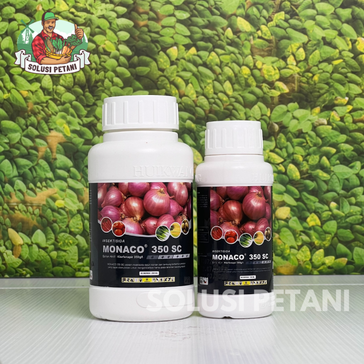 Obat Hama Monaco 350 SC Pembasmi Hama Wabah Ulat , Penggerek Batang ...