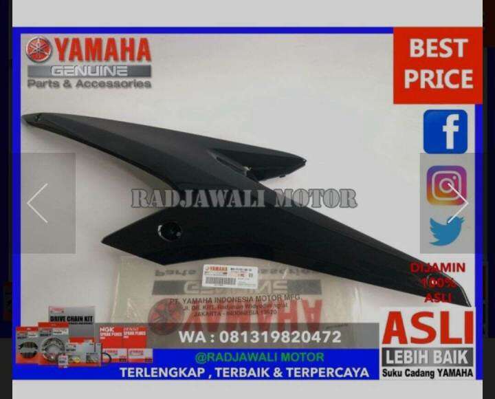 COVER SIDE/ DELTA BOX KANAN AEROX 155 HITAM - NON BUBBLE | Lazada Indonesia