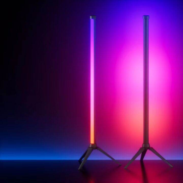 【HOT】Led Corner Light Multicolor Selector Minimalist Nordic Light Rgb ...