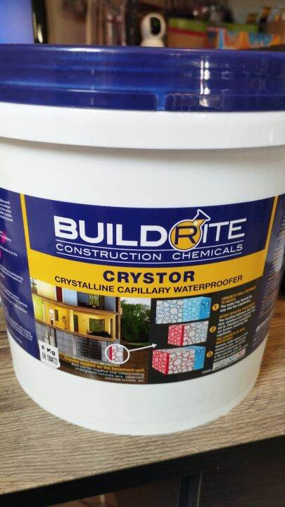 Buildrite Crystor (5kg) CRYSTALLINE CAPILLARY Waterproofer | Lazada PH