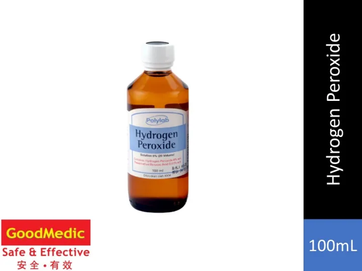 Polylab Hydrogen Peroxide Solution 6% (100mL) | Lazada