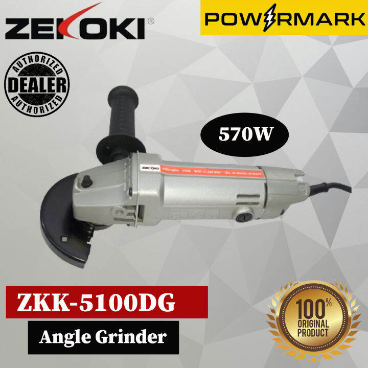 ZEKOKI ZKK-5100DG Angle Grinder 570W [POWERMARK | ZPT] | Lazada PH