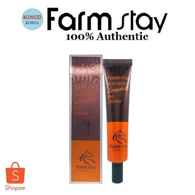 FARM STAY Jeju Mayu Complete Eye Cream 45g Korean Cosmetics | Lazada PH