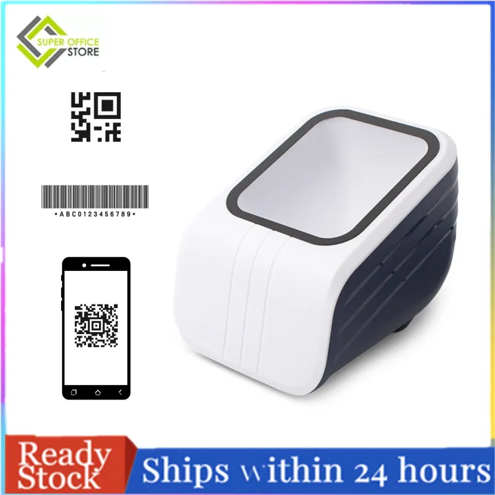 1D 2D QR Barcode Scanner Platform with Voice Announcement Prompt USB ...