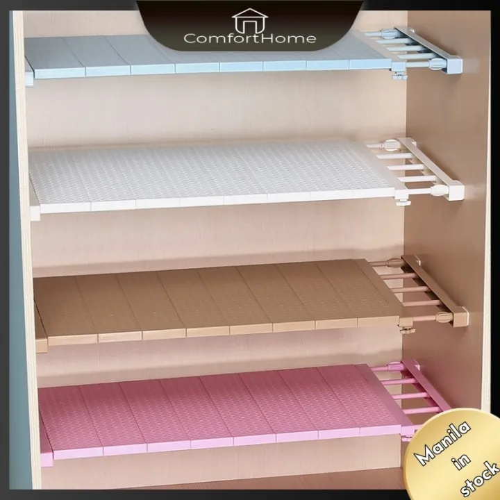 O092 COD adjustable closet organizer wardrobe divider cabinet divider ...