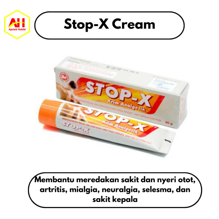 Stop-X Cream 30 g | Lazada Indonesia