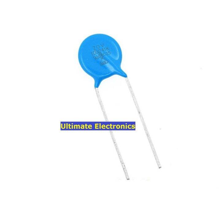 50pcs Varistors 10D241K 240V Metal voltage dependent resistor | Lazada ...