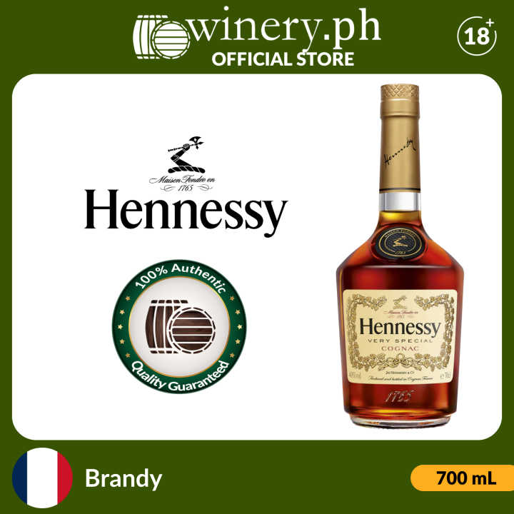 Hennessy VS 700ml | Brandy | WINERY.PH | Lazada PH