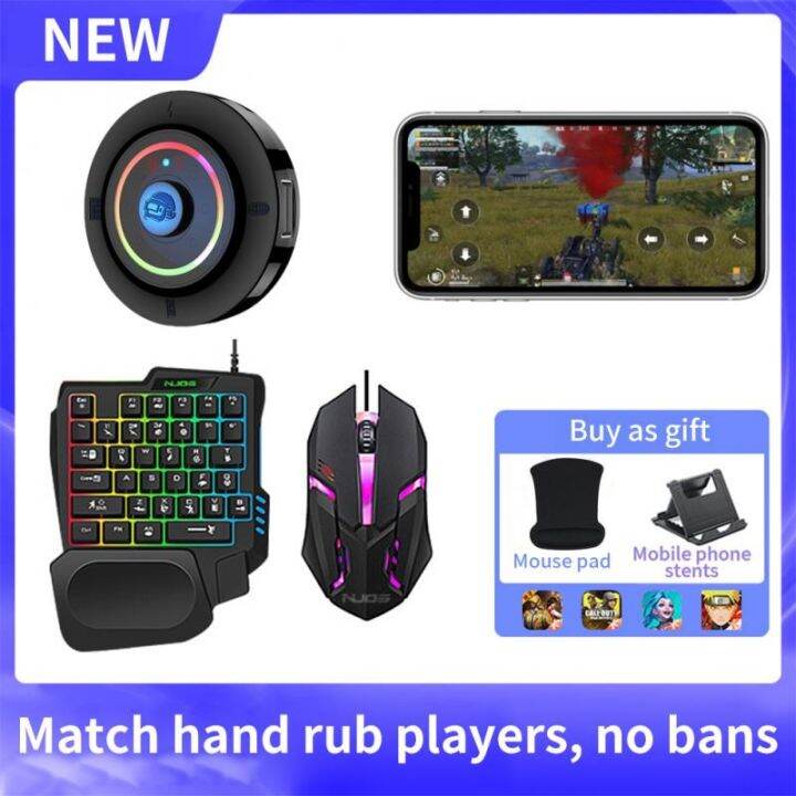 Professional Gaming Keyboard Mouse Converter Adapter For Android IOS ...