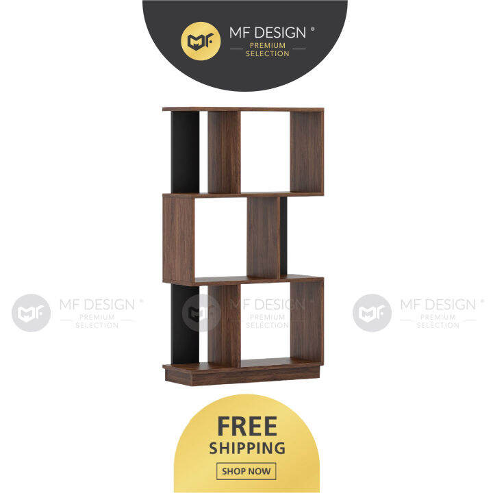 MFD Premium Abby Divider Wood Rack Boltless Rack Storage Rack Rak Dapur ...