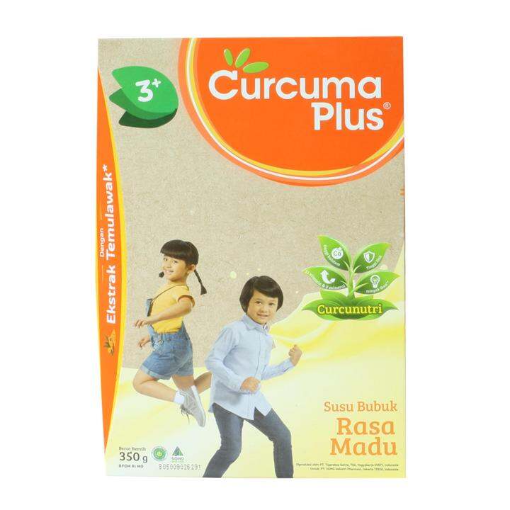 Curcuma Plus Susu Rasa Madu Dengan Ekstrak Temulawak 350 Gram | Lazada ...