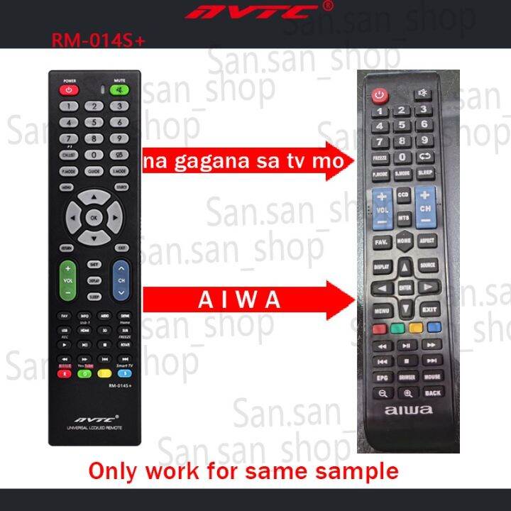 100% Work Universal remote control for AIWA smart tv remote na gagana ...