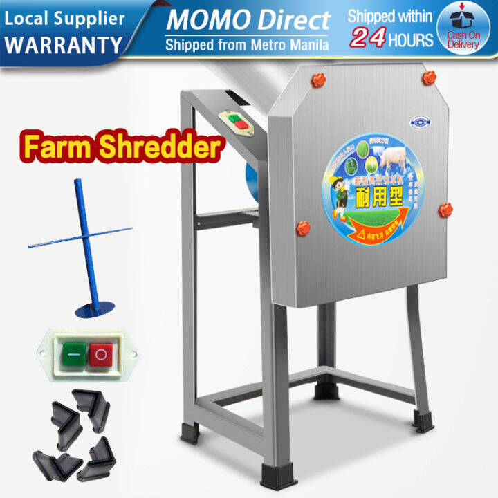 Forage Shredder Chopper Machine for Agriculture 220V 1500W Farm ...