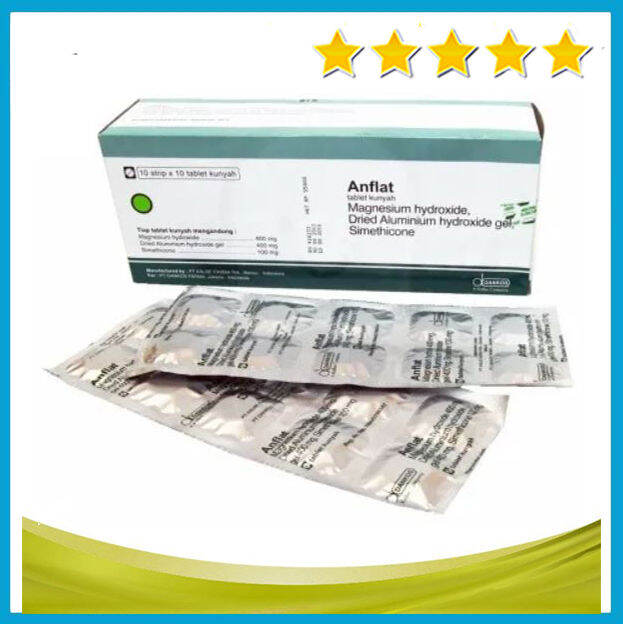 Obat Maag Anflat Tablet Kunyah Harga Murah Produk Berkualitas Terbaik ...