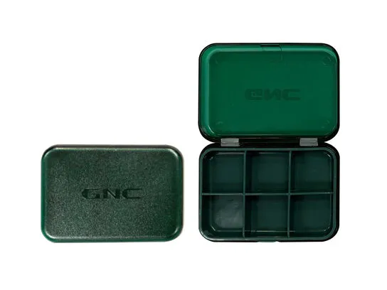 GNC Frosted Pill Box Green Colour | Lazada PH