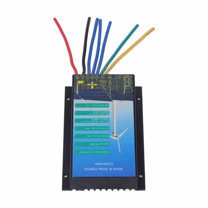 Wind Solar Hybrid Charge Controller IP67 Auto Adjustment Wind Turbine ...