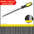 Kikir Besi Baja Besar 8" Inchi Kikir Gepeng Bulat Petak Setengah Bulat ...