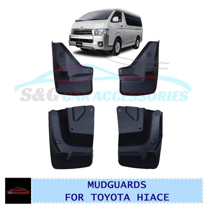 SG Mudguard for Toyota HIACE Commuter 2016, 2017, 2018, 2019, 2020 ...