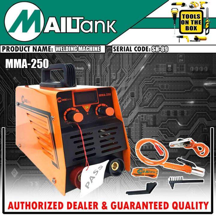 MAILTANK WELDING MACHINE INVERTER SH-89 MMA-250 | Lazada PH