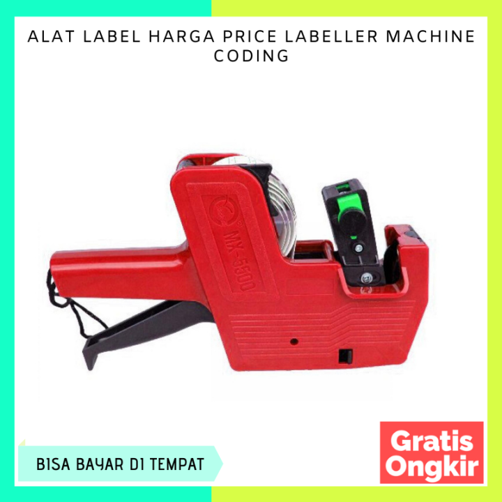 ALAT LABEL HARGA PRICE LABELLER MACHINE CODING ( alat pelabel harga ...