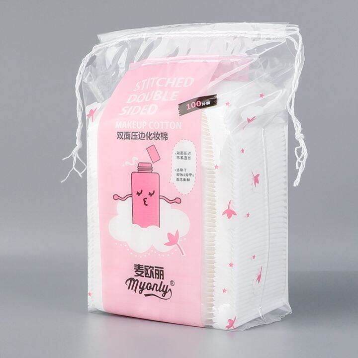 Make-Up Cotton 100% Cottons Facial Cleansing Cotton Disposable 100% ...