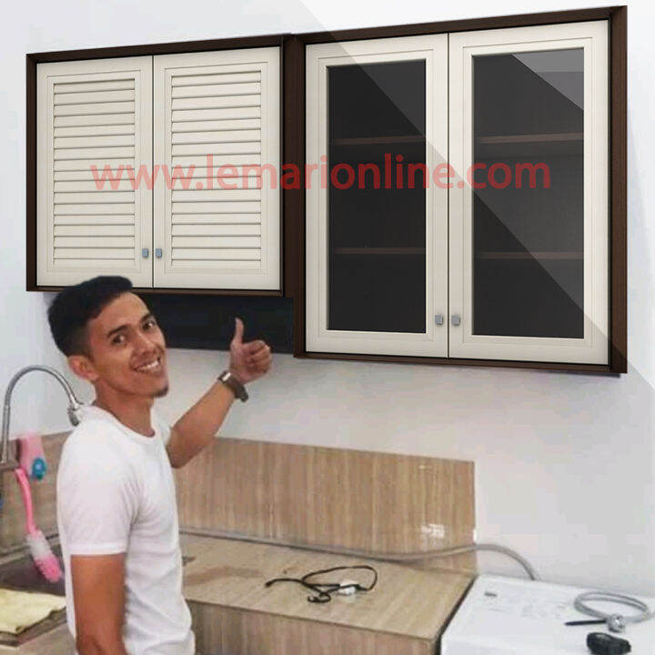 Rak Buffet Dapur 4 Pintu | Lazada Indonesia