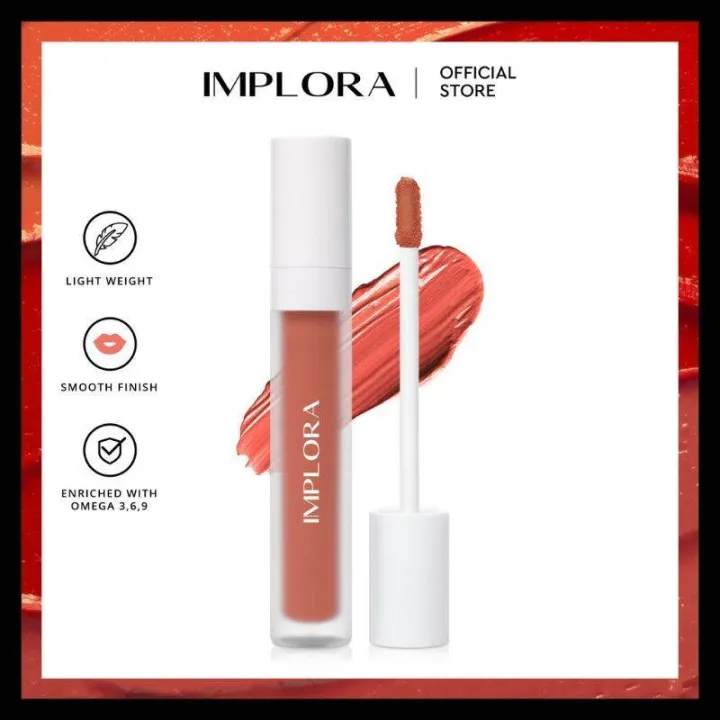 IMPLORA LIP VELVET | Lazada Indonesia