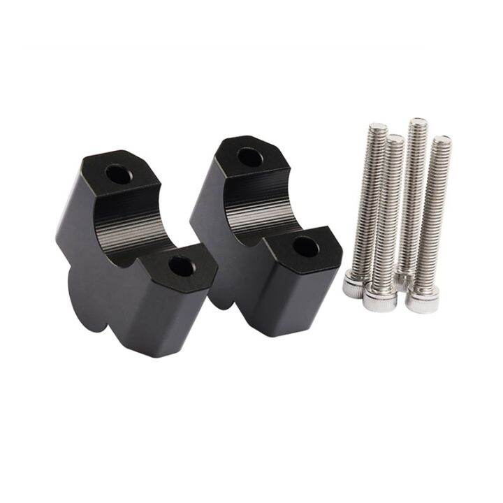Motorcycle Handle Bar Riser Clamp Extend Handlebar Adapter Mount 28mm 1 ...