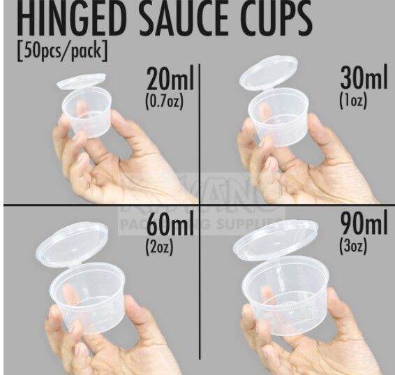 VKS 50pcs. Sauce Cup Microwavable 2.oz | Lazada PH