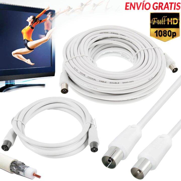 Coaxial Cable for 1.5 Antenna 5 10 15 20 30 40 50 meter TV coil roll ...