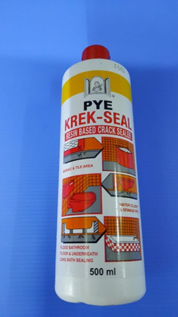 PYE 500ml waterproof krek seal/resin based crack sealer/bathroom ...