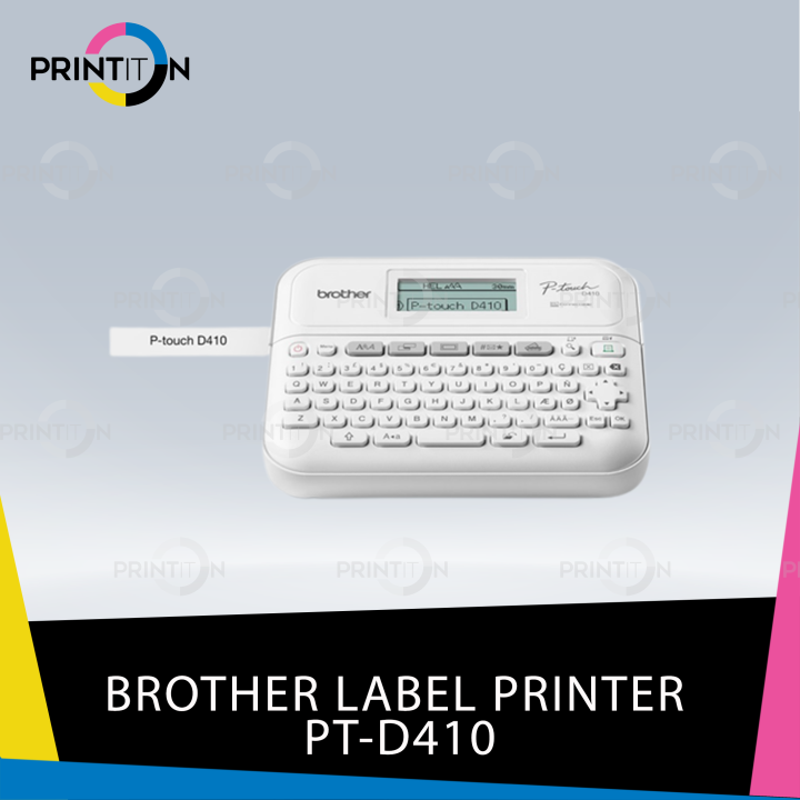[ORIGINAL] Brother PT-D410 PT D410 Label Printer | Lazada Singapore