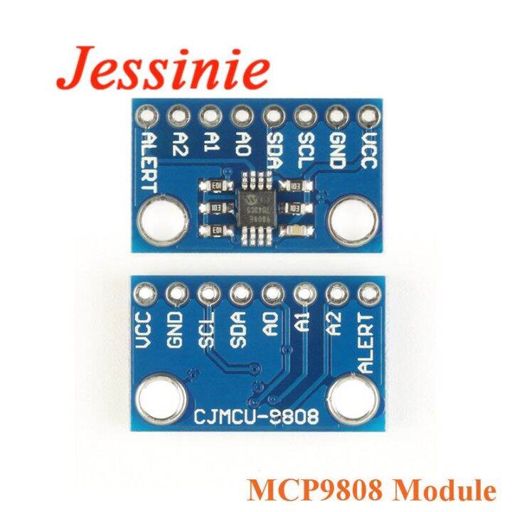 Mcp9808 Temperature Sensor High Precision Digital Temperature Sensor Module Smbus I2c Breakout