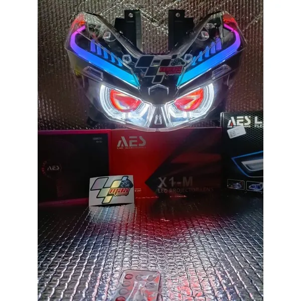 PROJIE BILED AES WST VARIO 150/125 New single Eyes sepaket headlamp ...