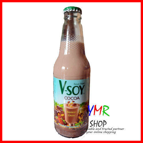 V-Soy Vsoy Susu Kedelai Coklat Botol Beling / Chocolate Cocoa Soy Soya ...
