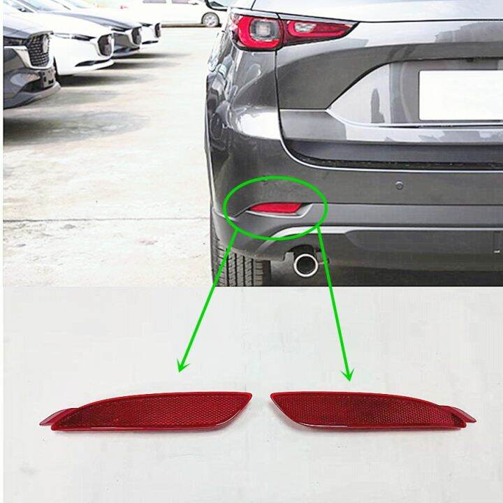 Car accessories 51-5L0 body parts original rear bumper reflector lamp for Mazda CX5 2022 model ...