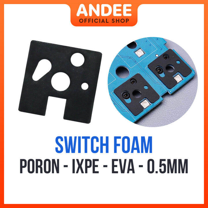 Switch Foam - Switch Pad chất liệu Poron, IXPE, EVA dày 0.5mm dành cho bàn phím cơ | Lazada.vn