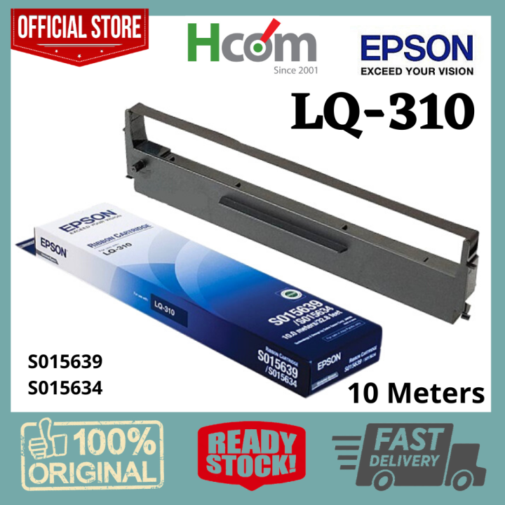 Epson LQ-310 Original Ribbon Cartridge S015639 / S015634 | Lazada