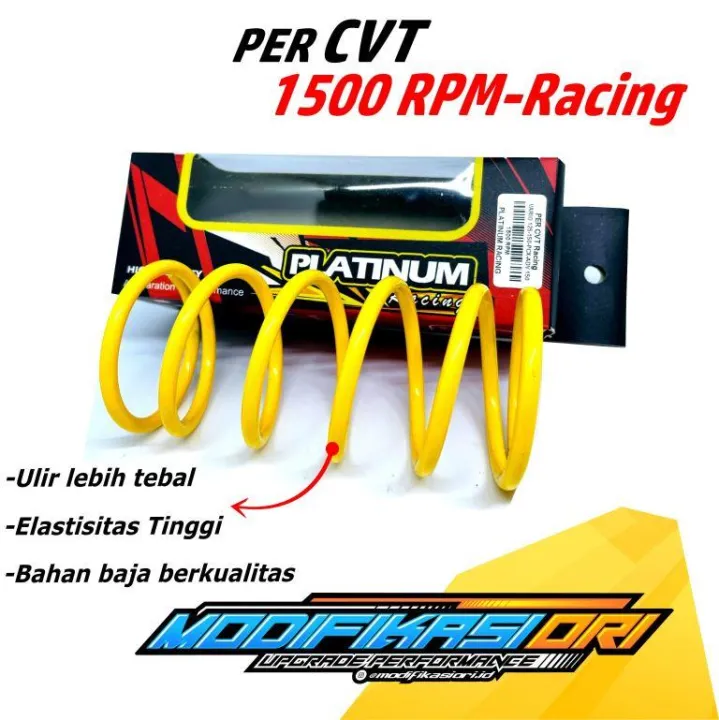 PER CVT Racing Nmax 1500 RPM per cvt vario 125 PLATINUM RACING custom ...