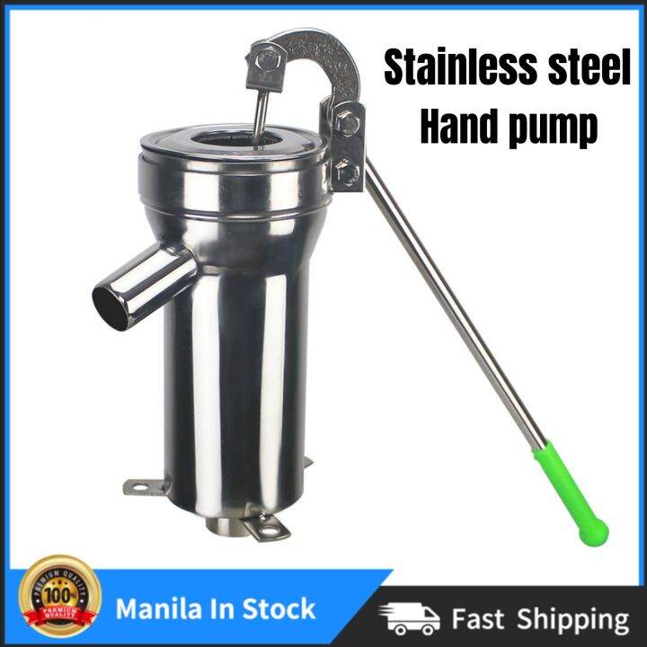 100% Stainless Steel Home Manual Jetmatic Hand Water Pump Portable ...